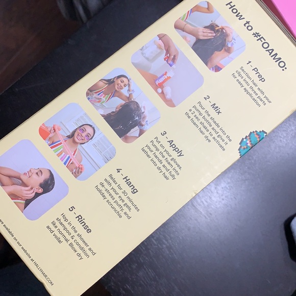 color cloud HALLY | Hair | Brand New Color Cloud Foaming Hair Dye Kit ...